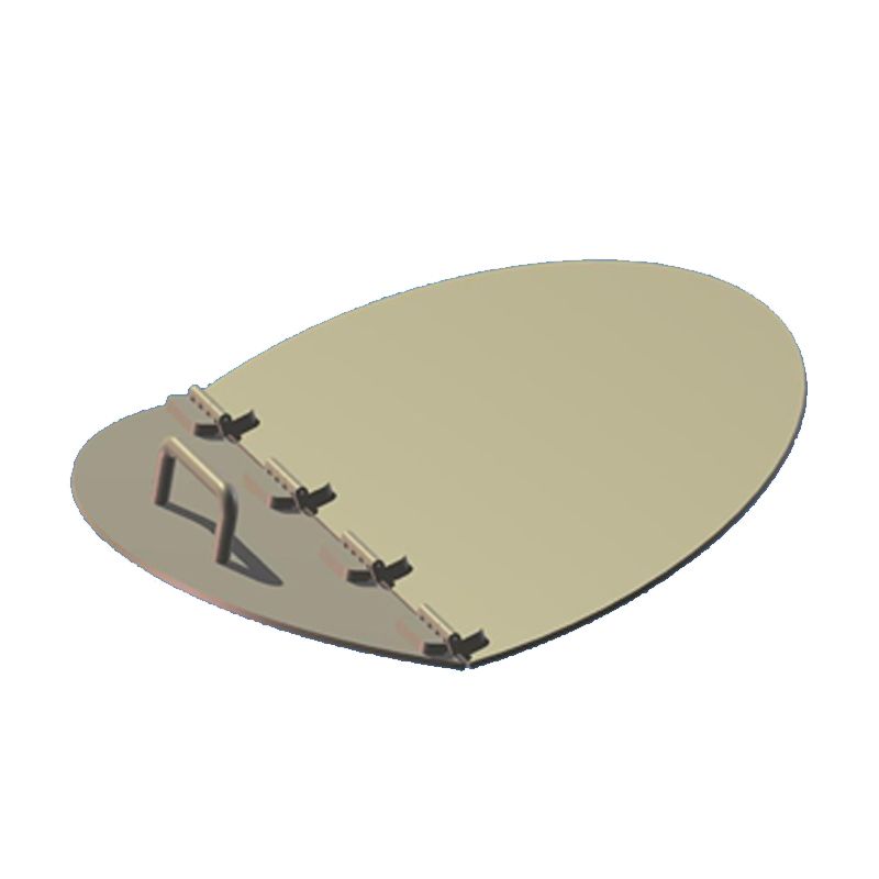 Cylindrical Tank Covers – FH Series – Polyethylene Hinged – Chemtainer